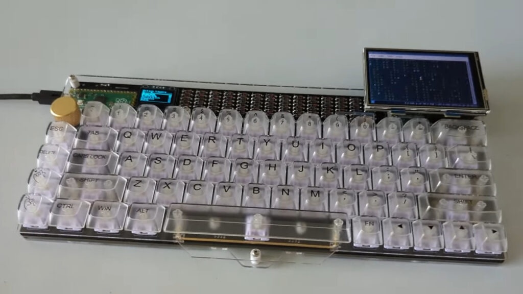 Výkonný CyberKeeb 2040 projekt: Raspberry Pi Pico a Raspberry Pi Zero ...